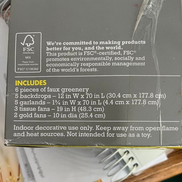 Spritz | Other | Spritz Paper Fan Streamer Backdrop | Poshmark